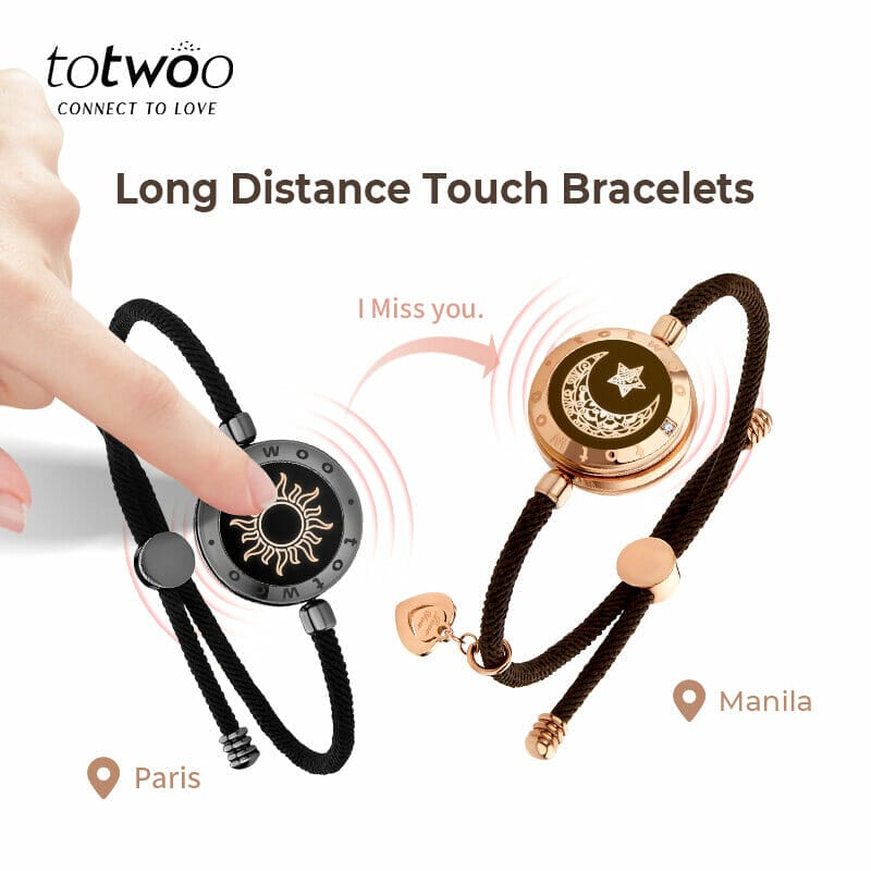 TOTWOO Long Distance Touch Bracelet Couple Things PH